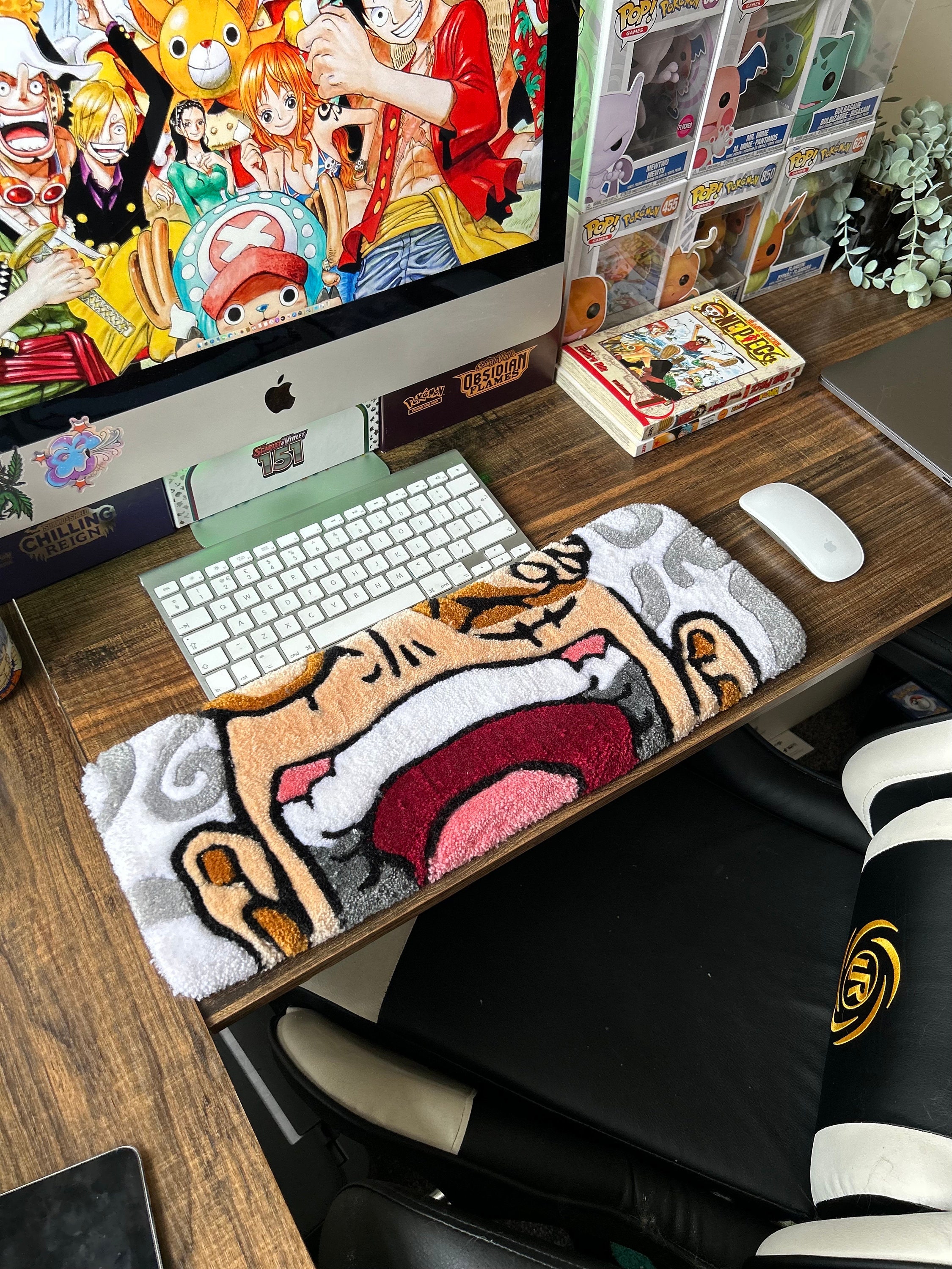 Luffy Gear 5 Keyboard Rug - Etsy