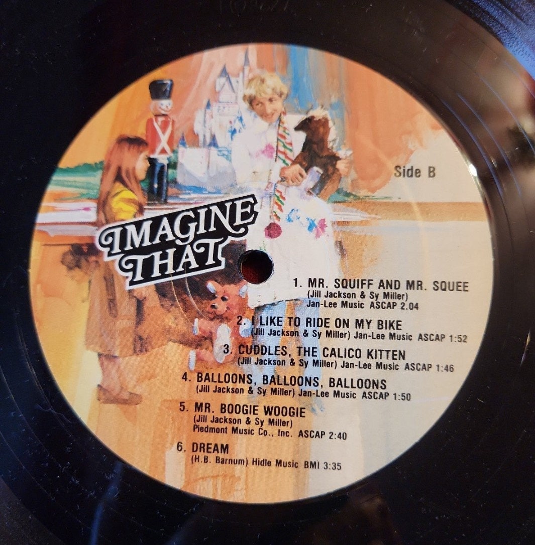 Vintage Record Imagine That Songs From the TV Show - Etsy