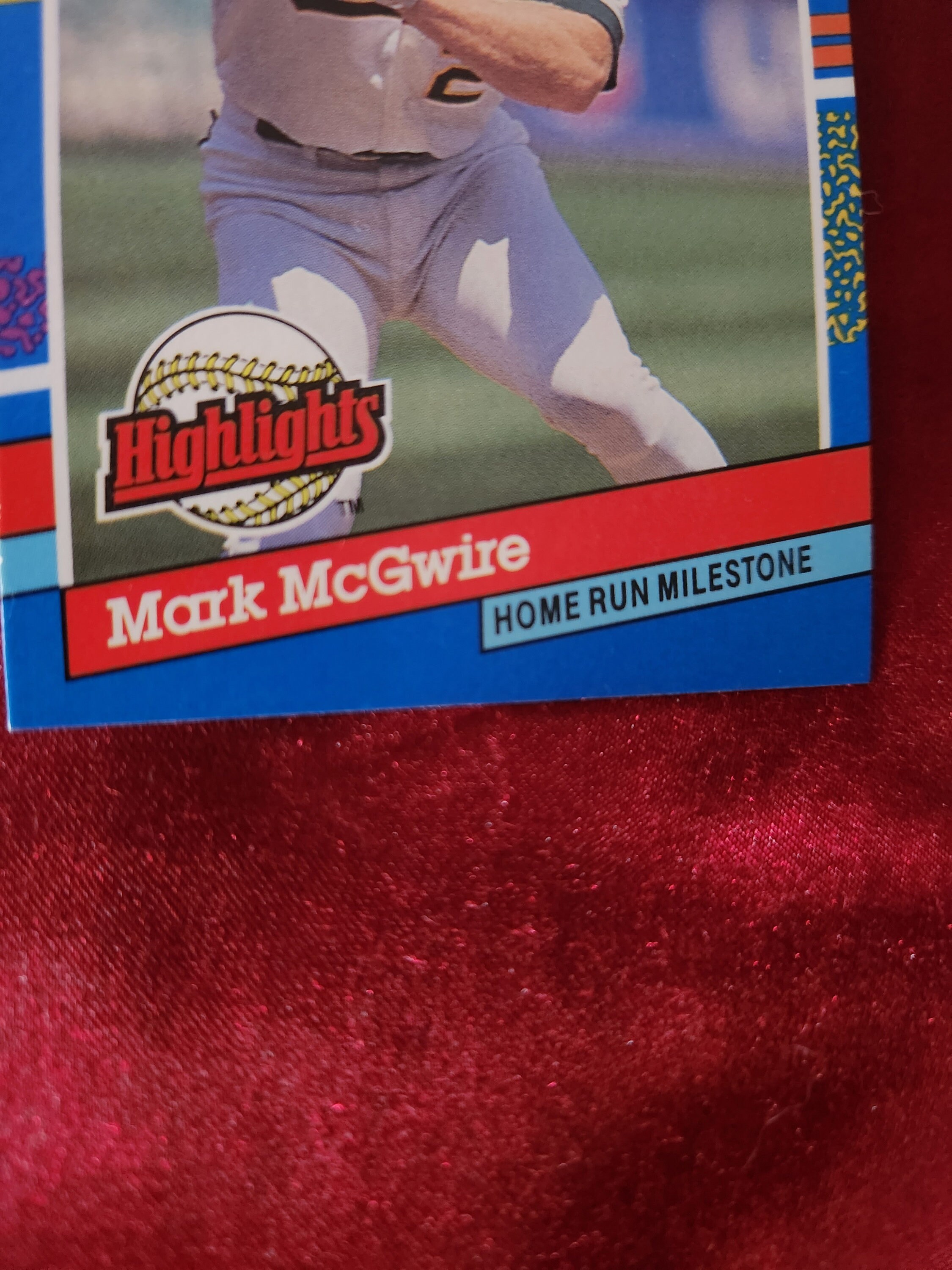 MARK MCGUIRE Home Run Milestone Card - Etsy