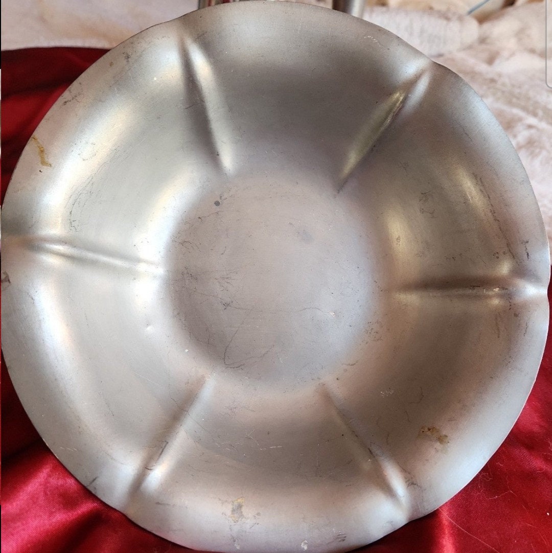 Set of Pewter Dinnerware - Etsy