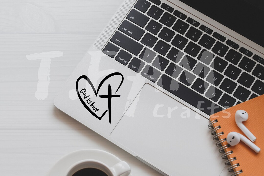 God is Love Heart Faith Decal Sticker Faith Decal - Etsy
