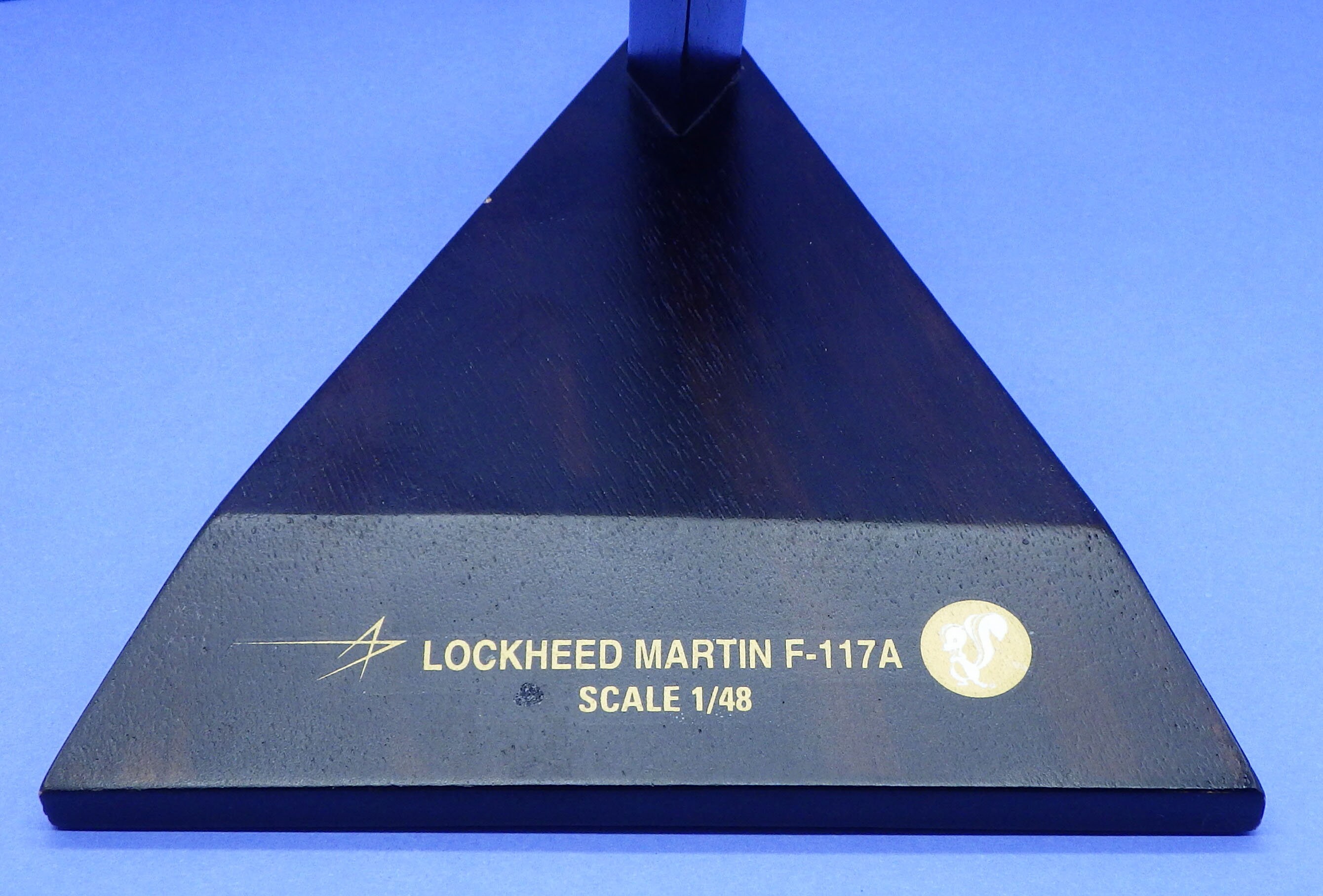 Vintage Lockheed Martin F-117A Wood Scale 1/48 Model With Famous Skunk ...