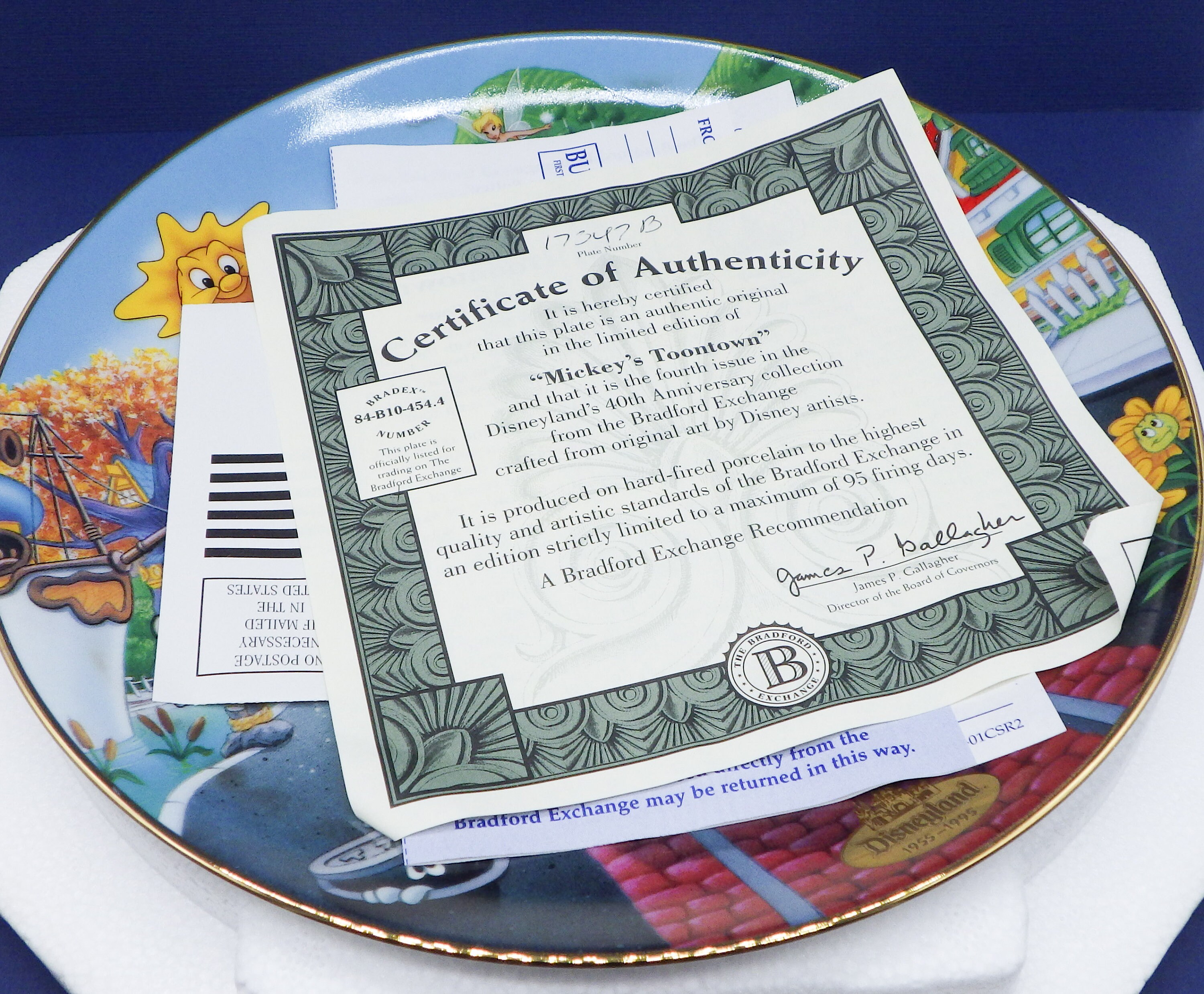 Vintage Disneyland's 40th Anniversary Mickey's Toontown Limited Editon ...