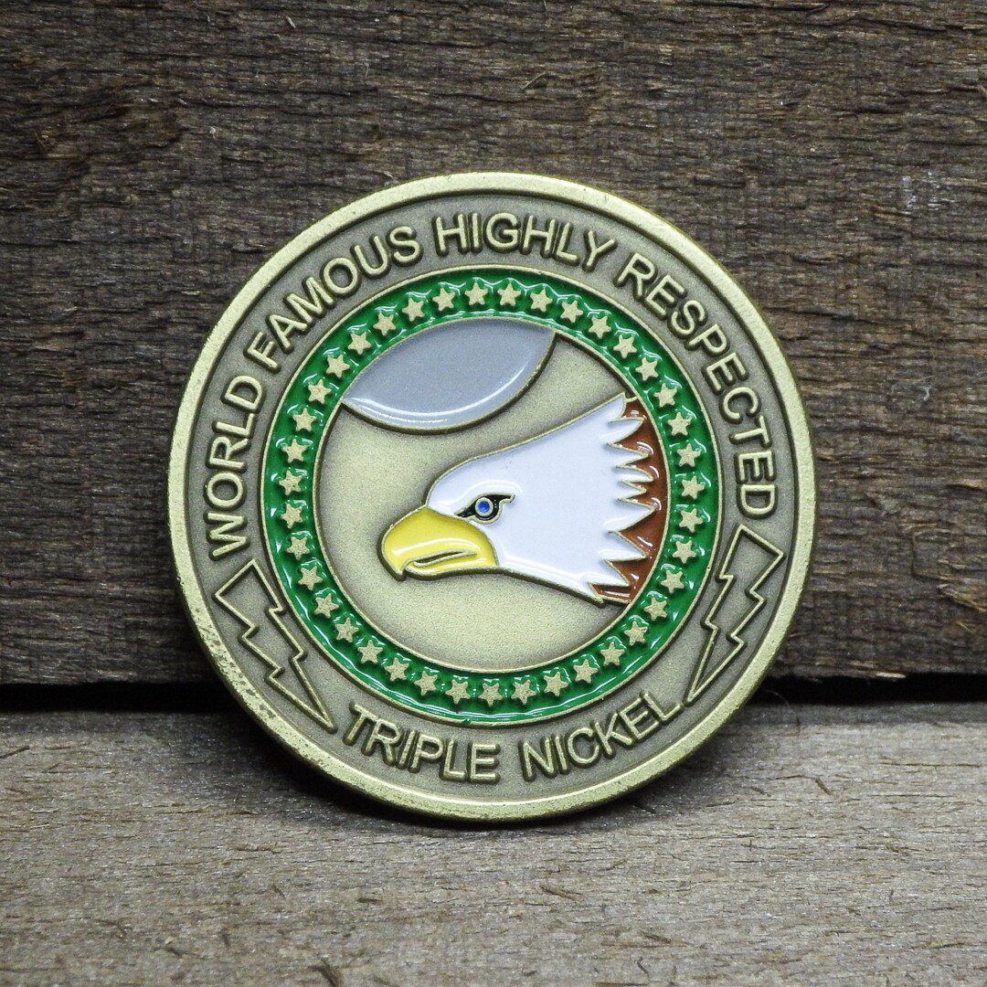 US Air Force Challenge Coin Aviano Air Base Italy Famous 555 Triple ...