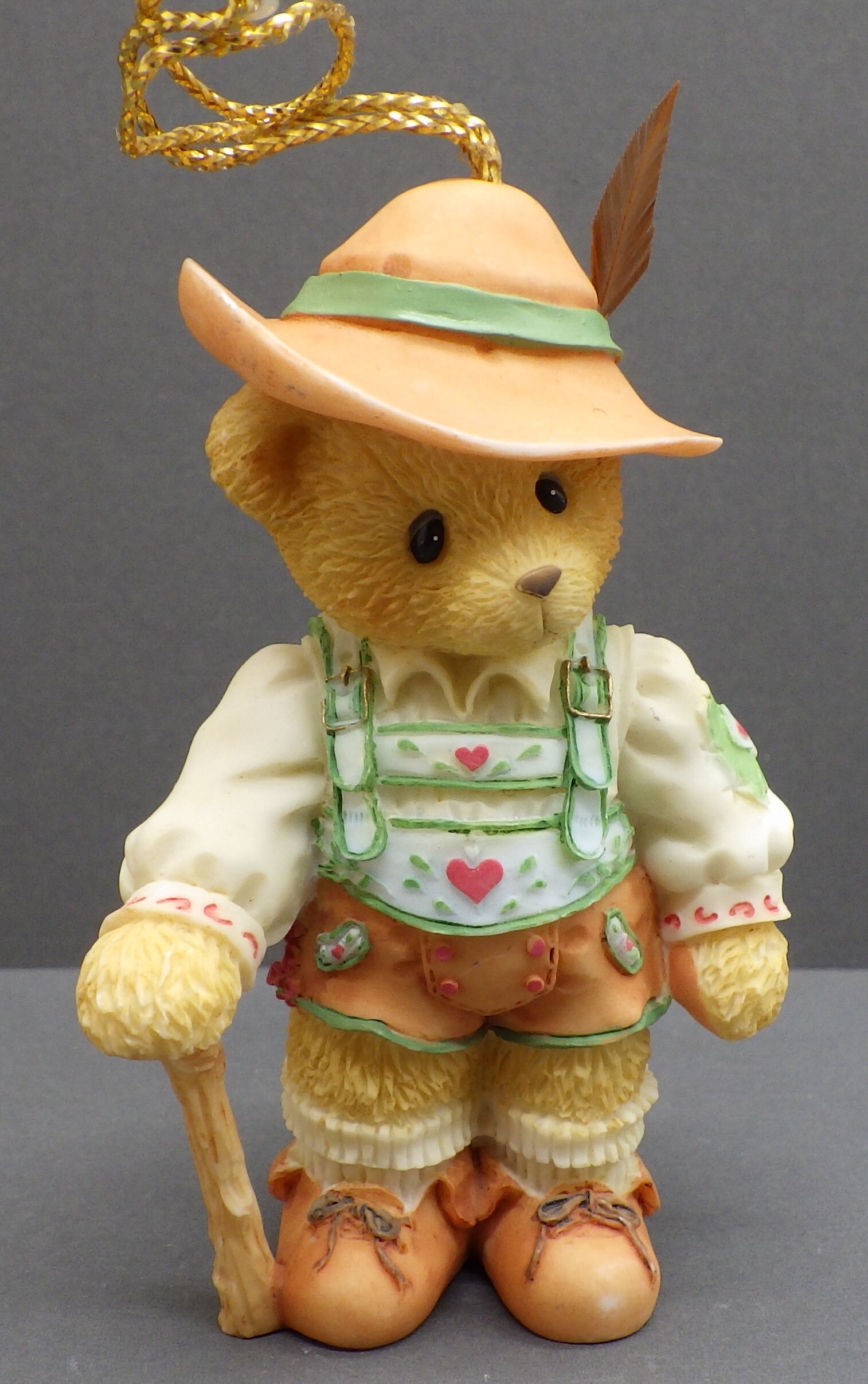 You Choose Vintage Across the Seas Cherished Teddies Christmas Ornament ...