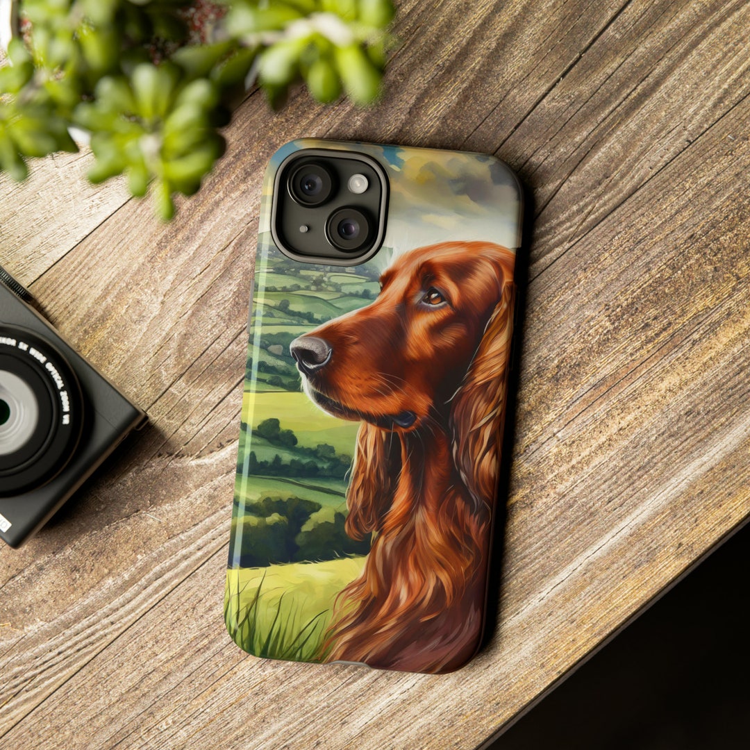 Lovley Irish Red Setter Phone Tough Case Setter Lover Dog Lover Apple ...