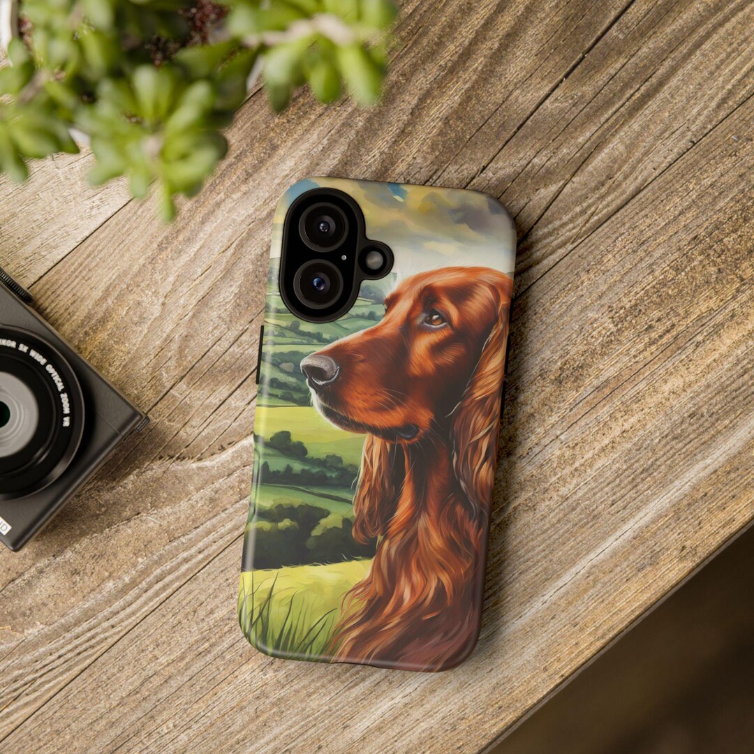 Lovley Irish Red Setter Phone Tough Case Setter Lover Dog Lover Apple ...