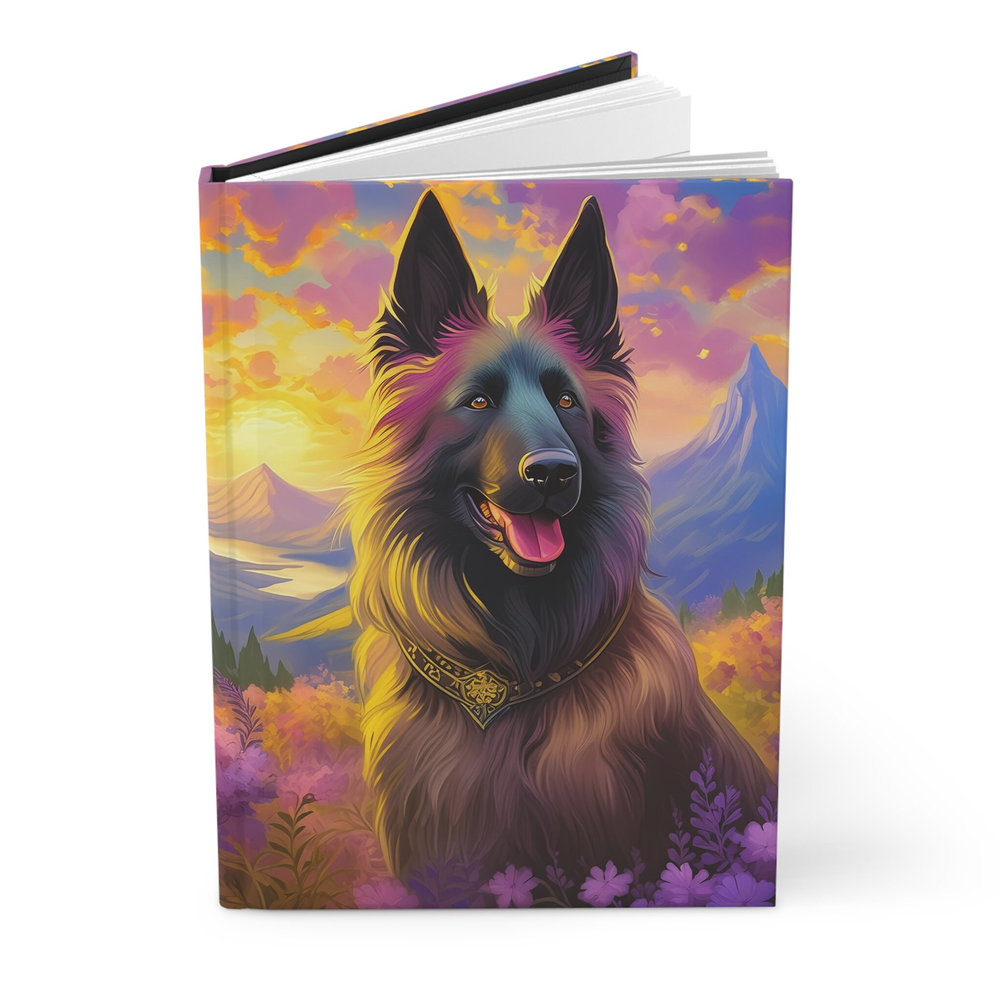 Stunning Belgian Tervuren Hardcover Journal Notebook Matte Belgian ...