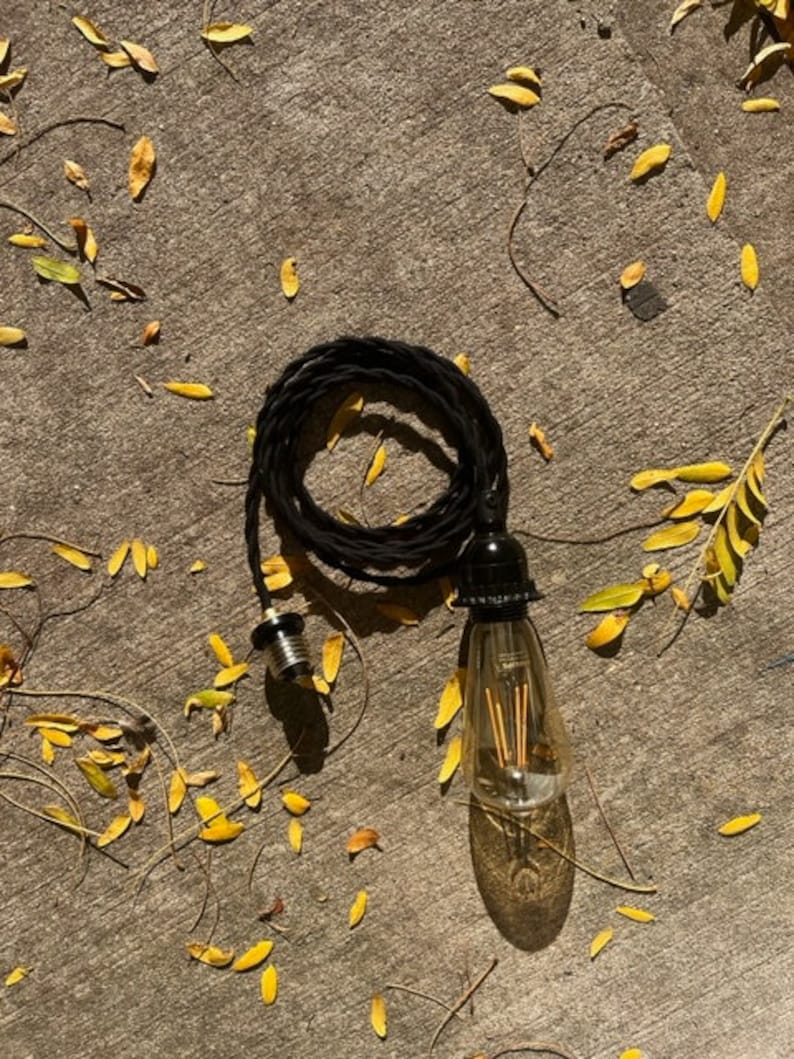 Screw-in Pendant Light With Shade Ready Socket - Etsy