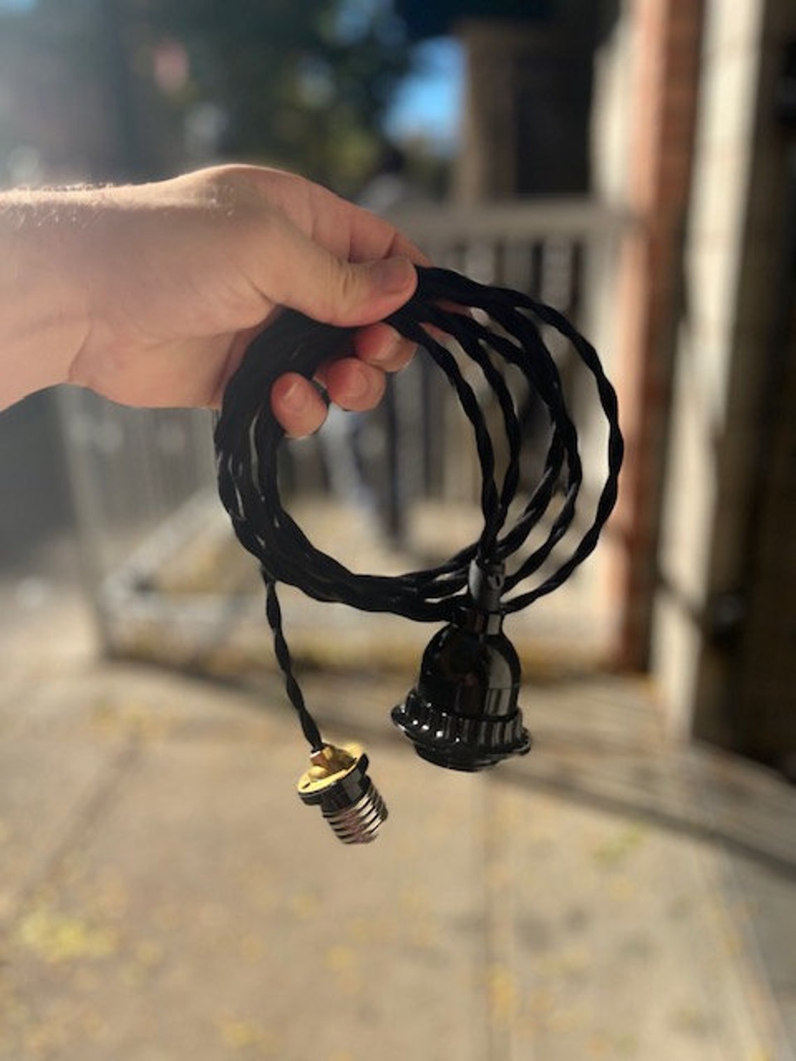 Screw-in Pendant Light With Shade Ready Socket - Etsy