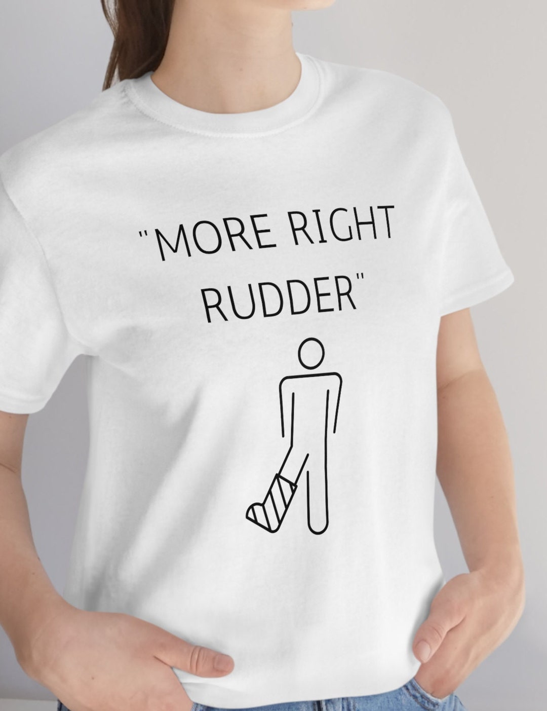 More Right Rudder Pilot T-shirt - Aviation Shirt - Etsy