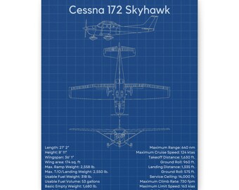 Cessna Airplane Canvas - Etsy