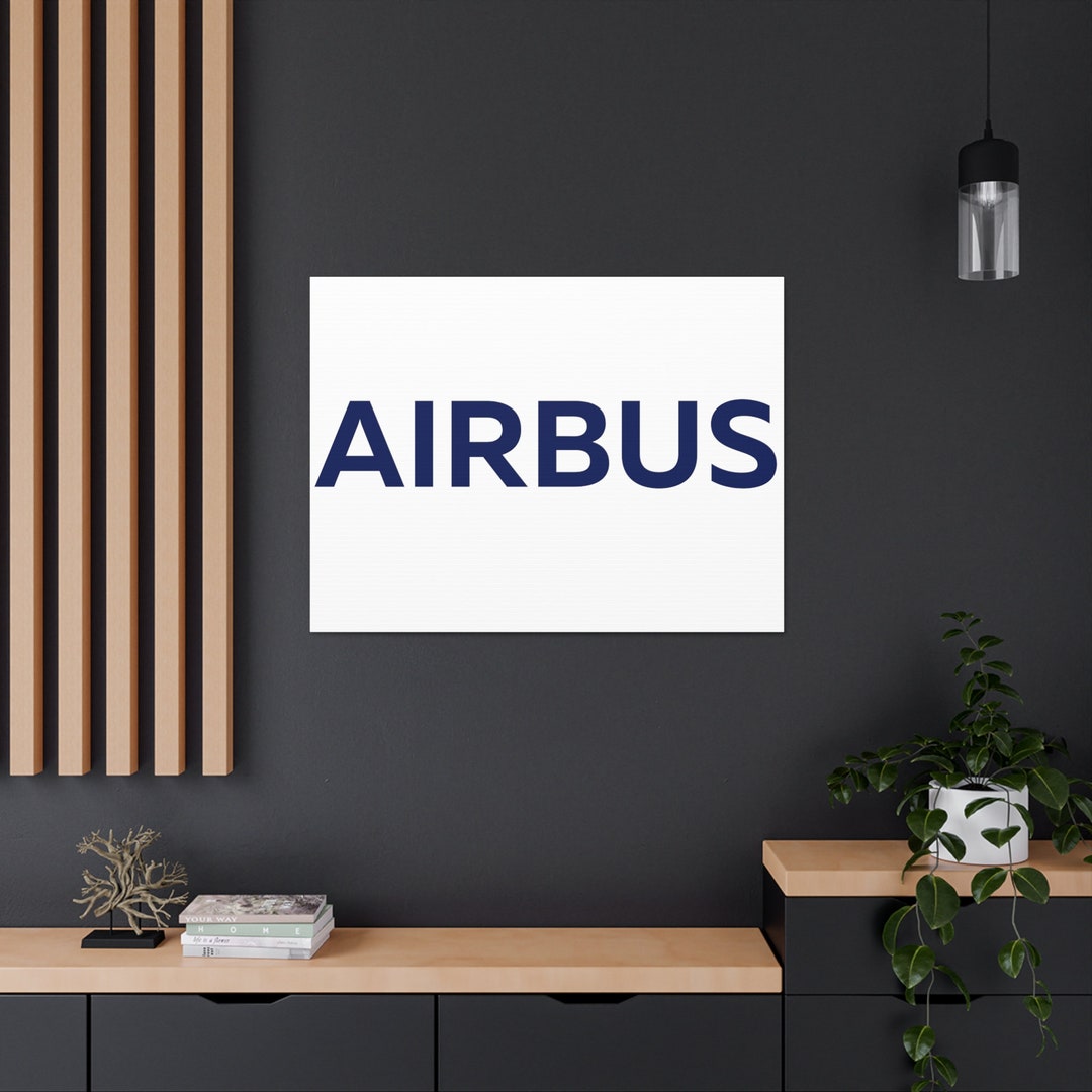 Airbus Canvas Pilot Decor Aviation Decor Pilot Gift - Etsy