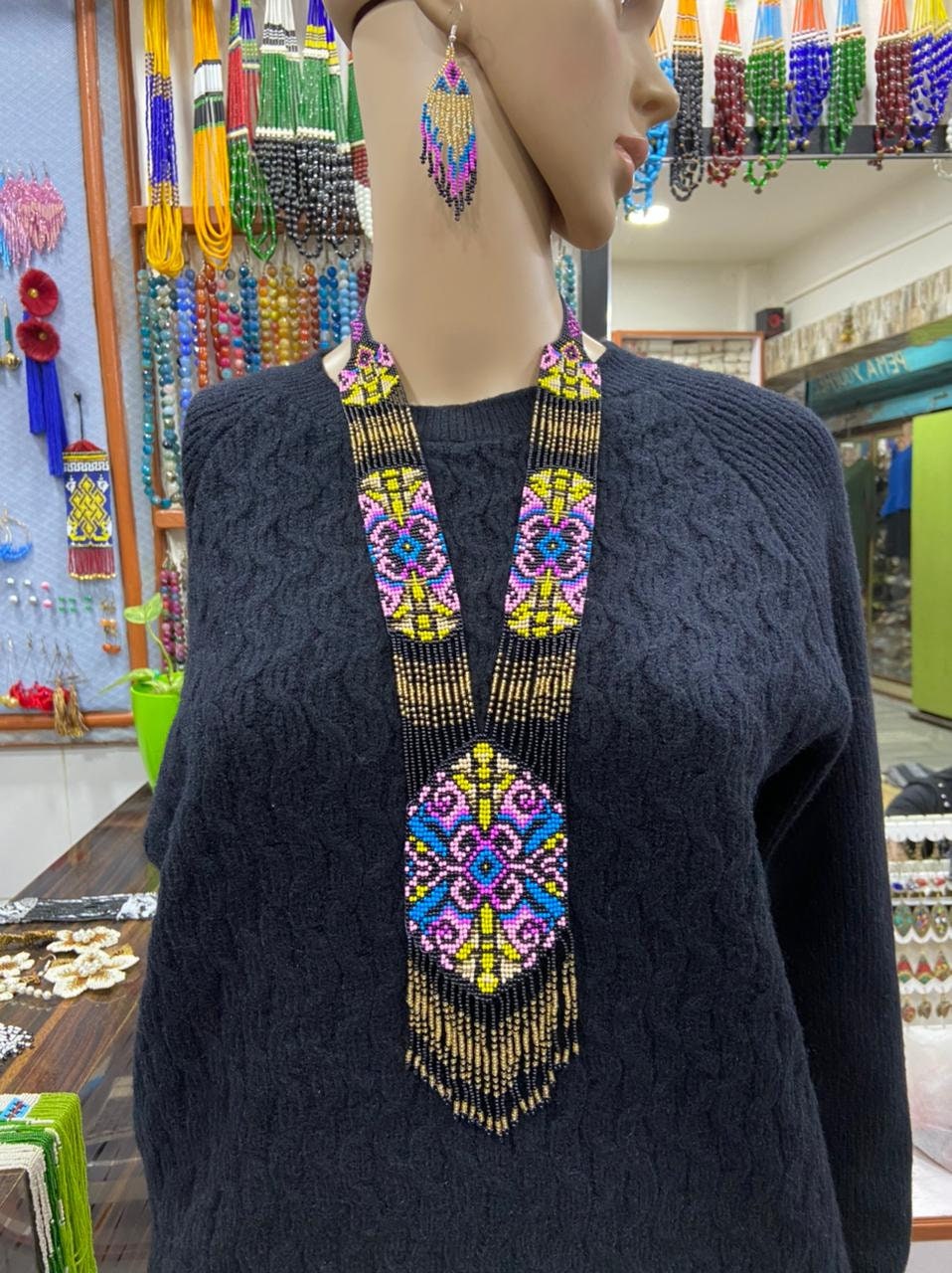 Ukrainian Gerdan, Traditional Ukraine Necklace, Handmade Jewelry ...