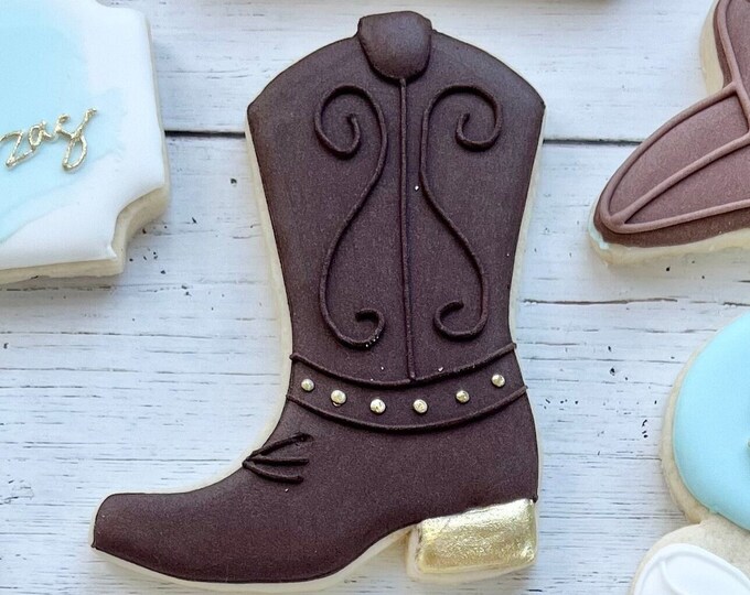 Cowboy Boot Cookie Cutter - Etsy