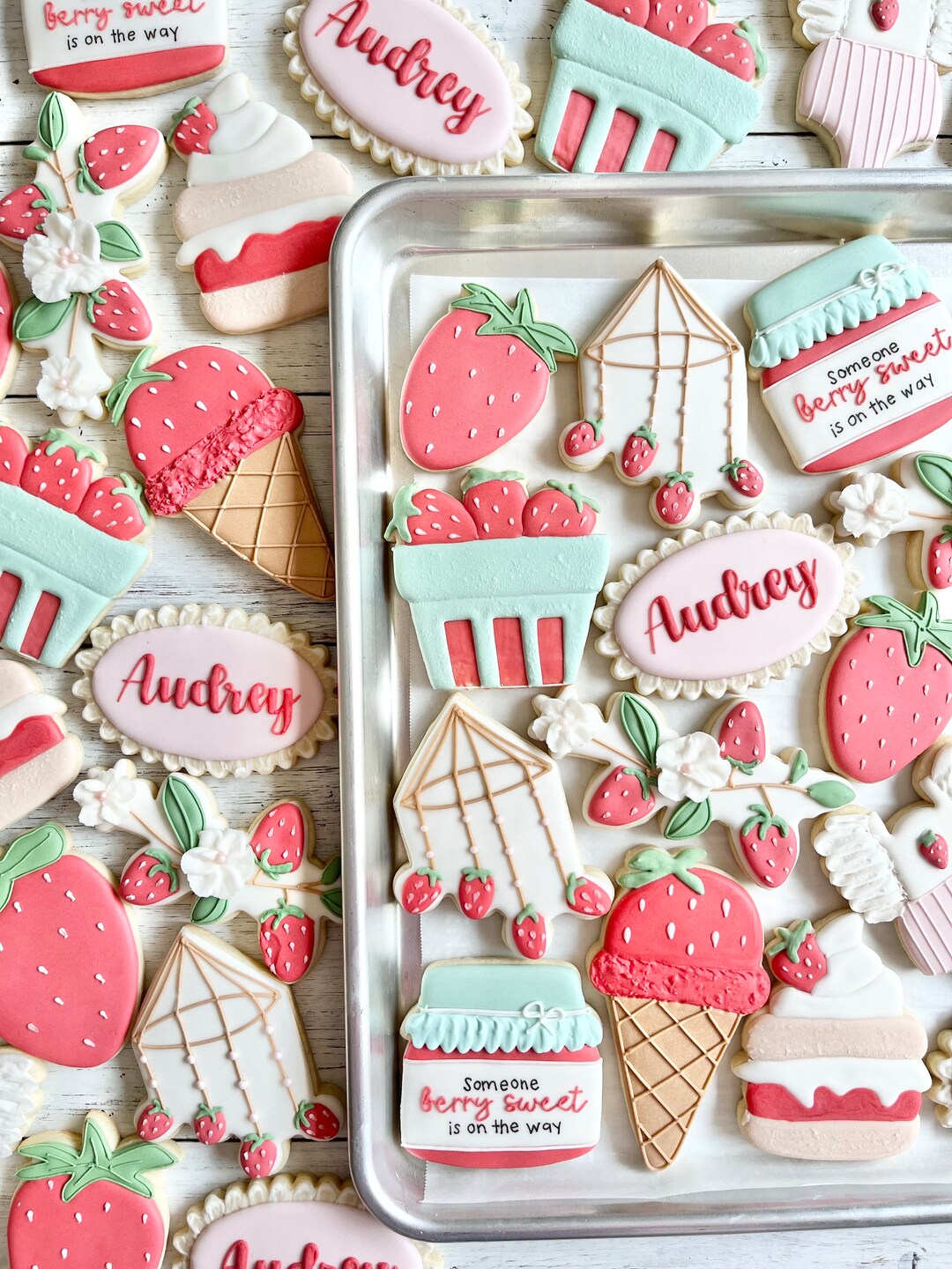 Berry Sweet 9-piece Cookie Cutter Set - Etsy