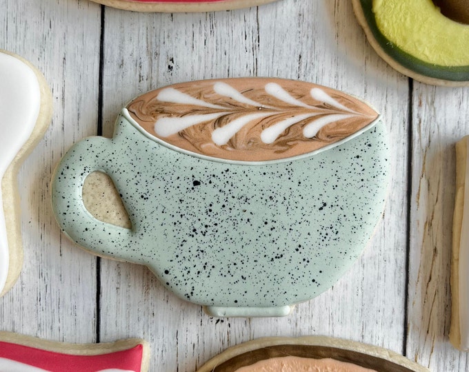 Coffee Cup Cookie Cutter, Cup of Coffee Cookie Cutter - Etsy