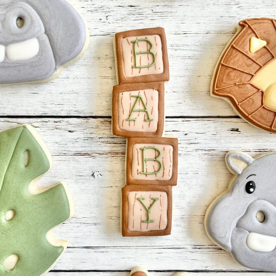 Baby Blocks Cookie Cutter - Etsy