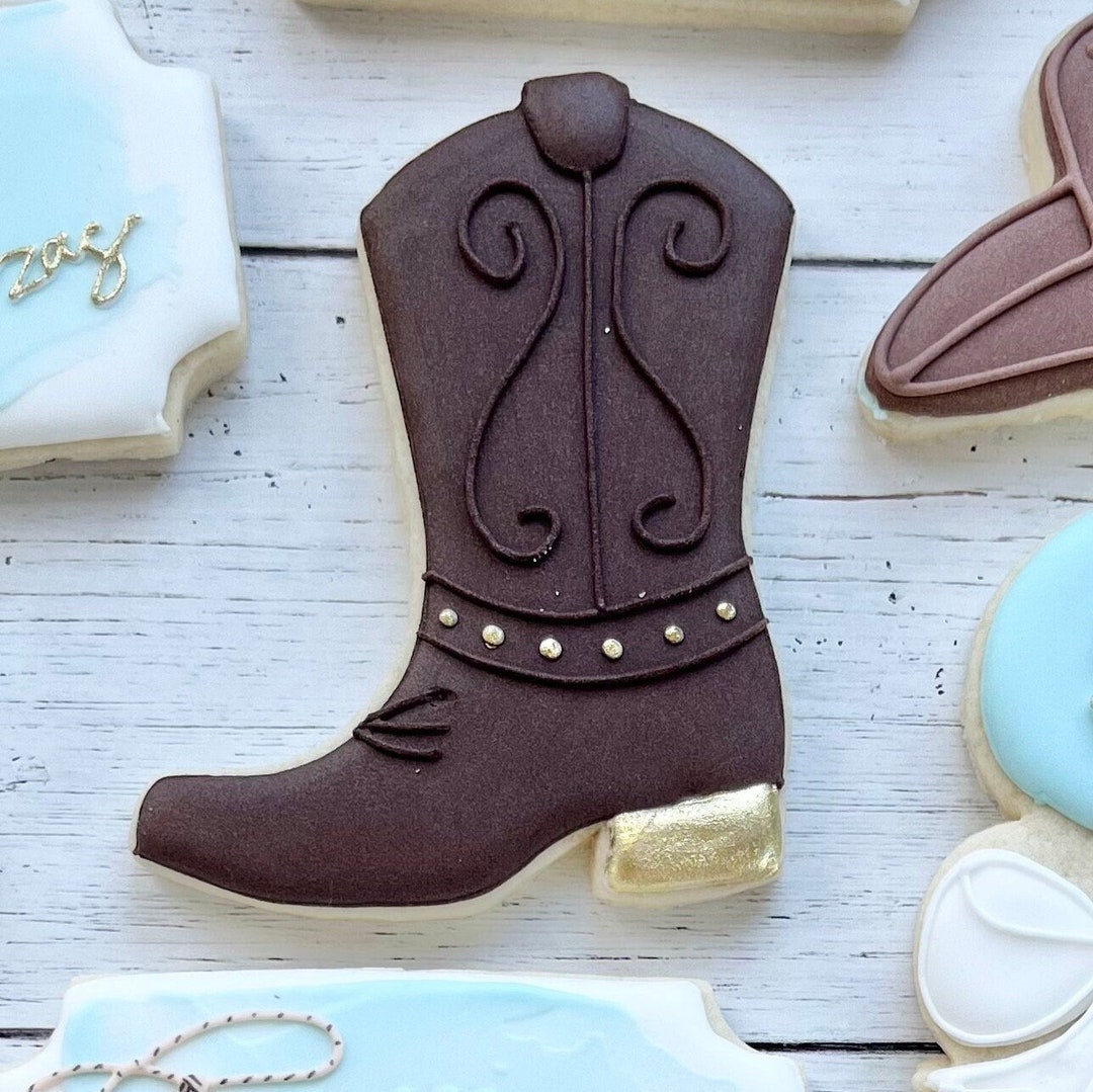 Cowboy Boot Cookie Cutter - Etsy