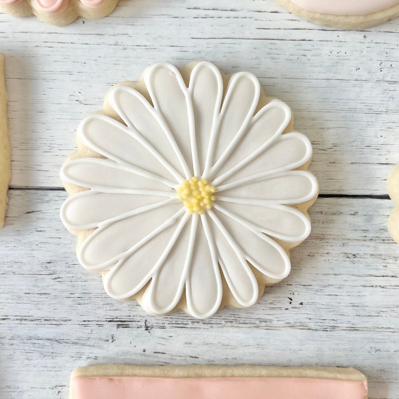 Daisy Cookies - Etsy