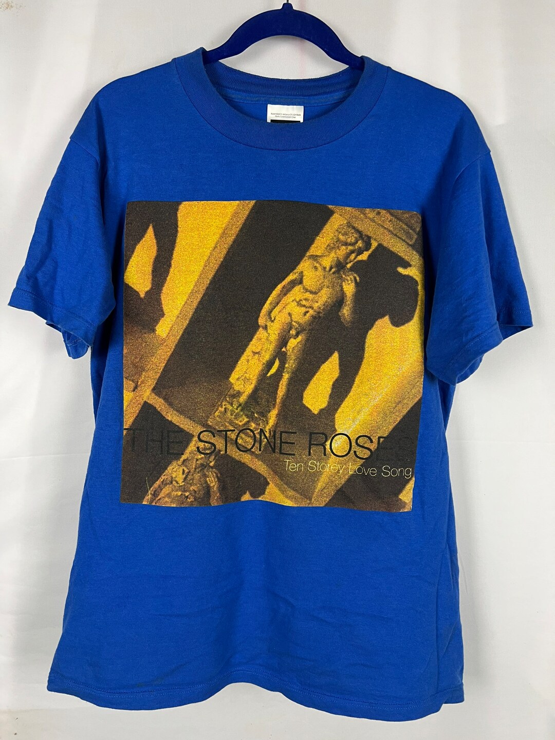 90s Vintage the Stone Roses Ten Storey Love Song Promo Album Rare Tee ...