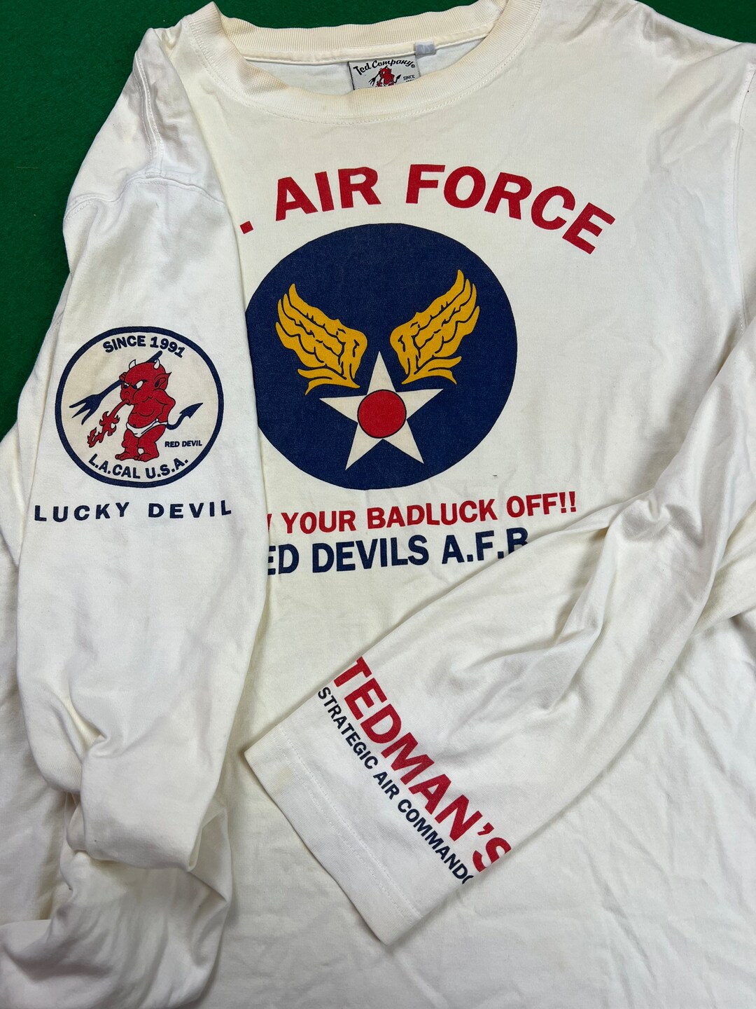Vintage Ted Company X Air Force Military Rare Design - Etsy