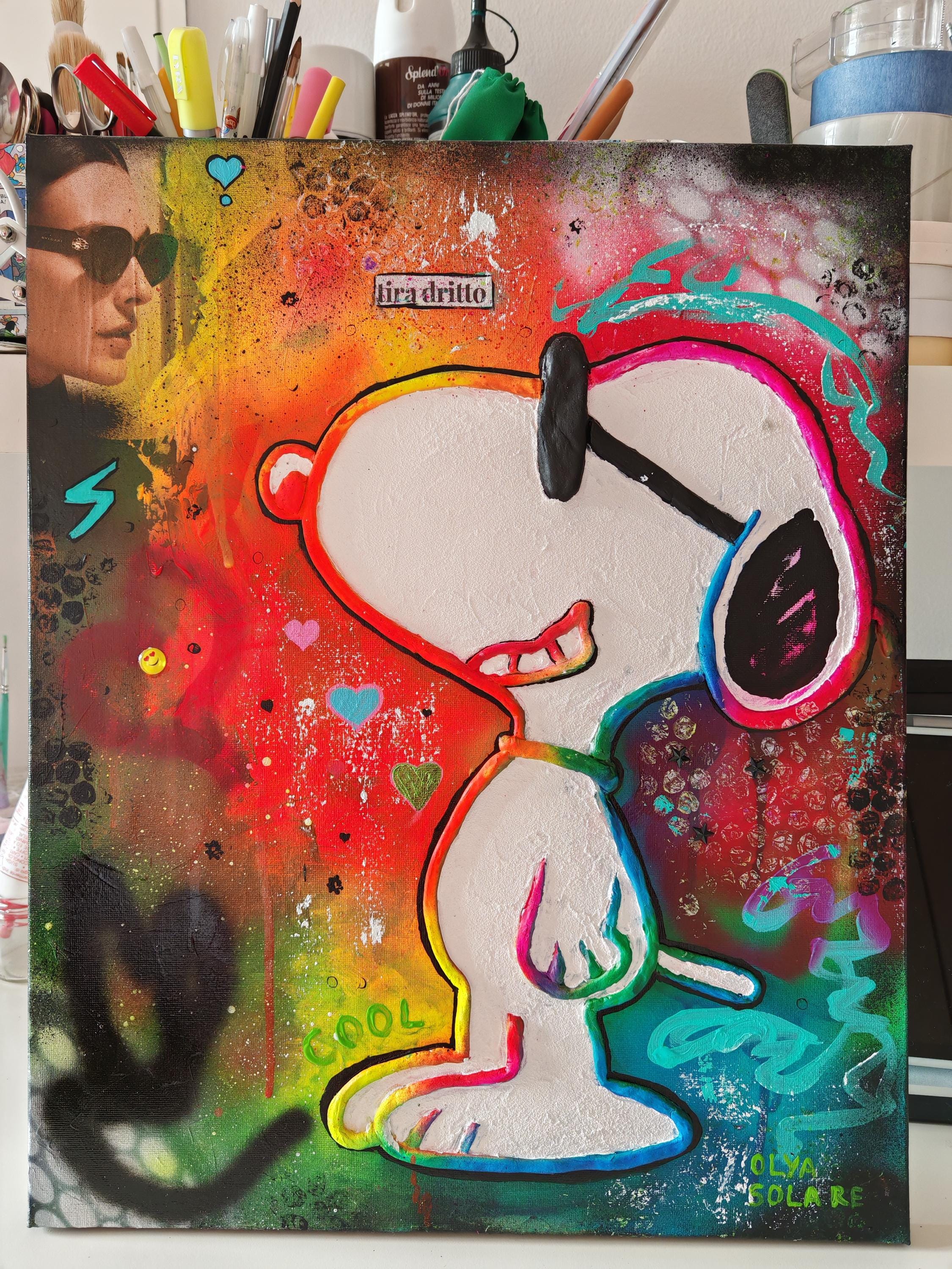 Snoopy Swag 3D Artwork Charming Snoopy Wall Hanging Whimsical Snoopy ...