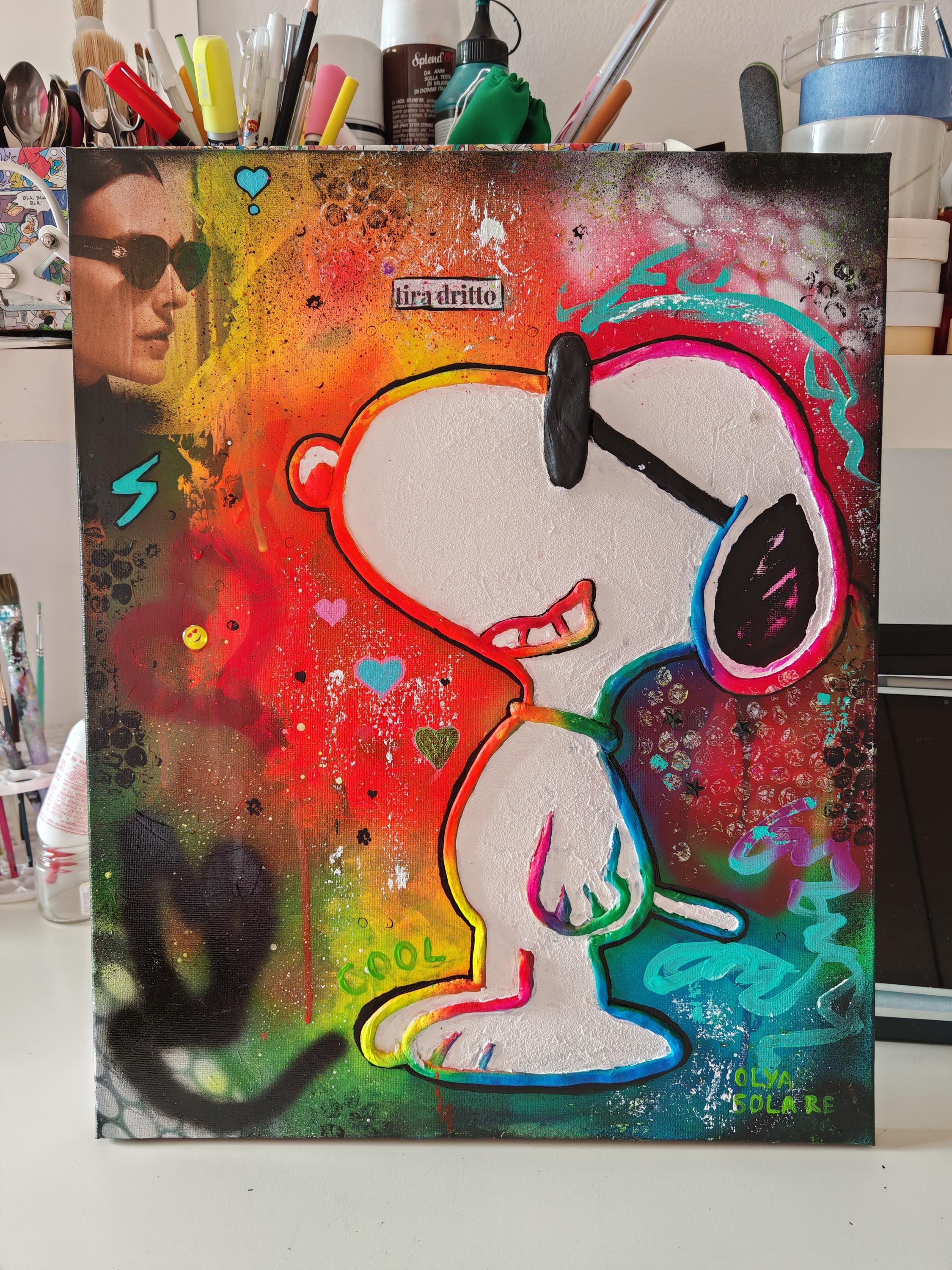 Snoopy Swag 3D Artwork Charming Snoopy Wall Hanging Whimsical Snoopy ...
