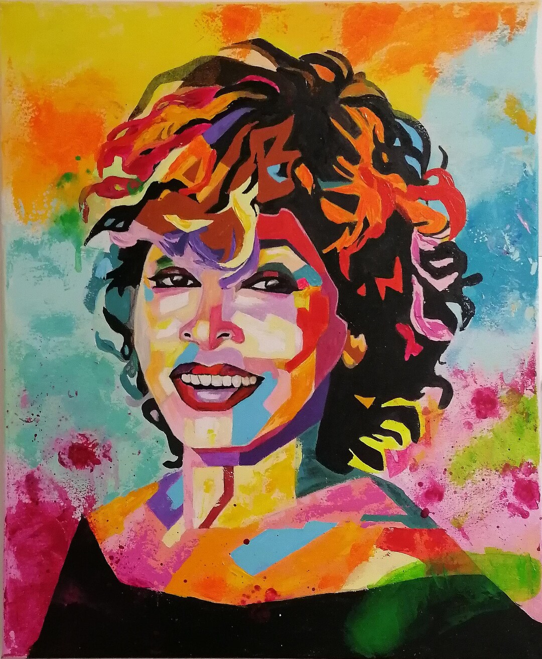Tina Turner Singer the Best Pop Art Portrait Famous Person Wall ...