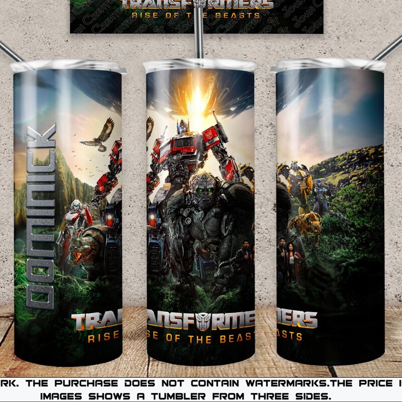 Transformer Water Bottle - Etsy