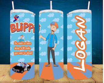 Blippi Cup Personalized - Etsy