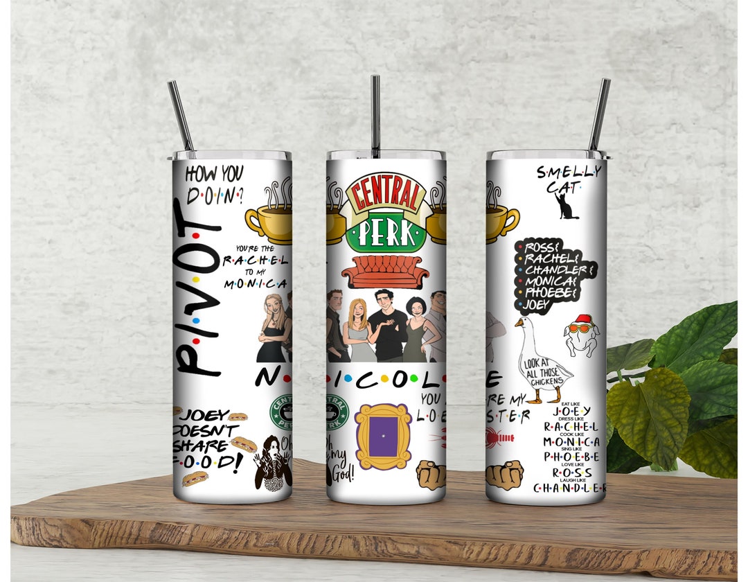 Friends TV Show Tumbler: Personalized Stainless Steel Travel Cup - Etsy