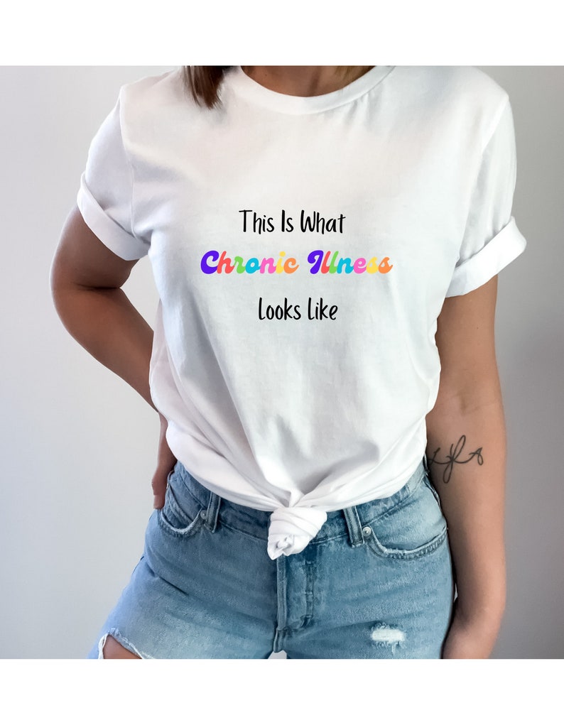 This is What Chronic Illness Looks Like T-shirt, Chronic Illness ...