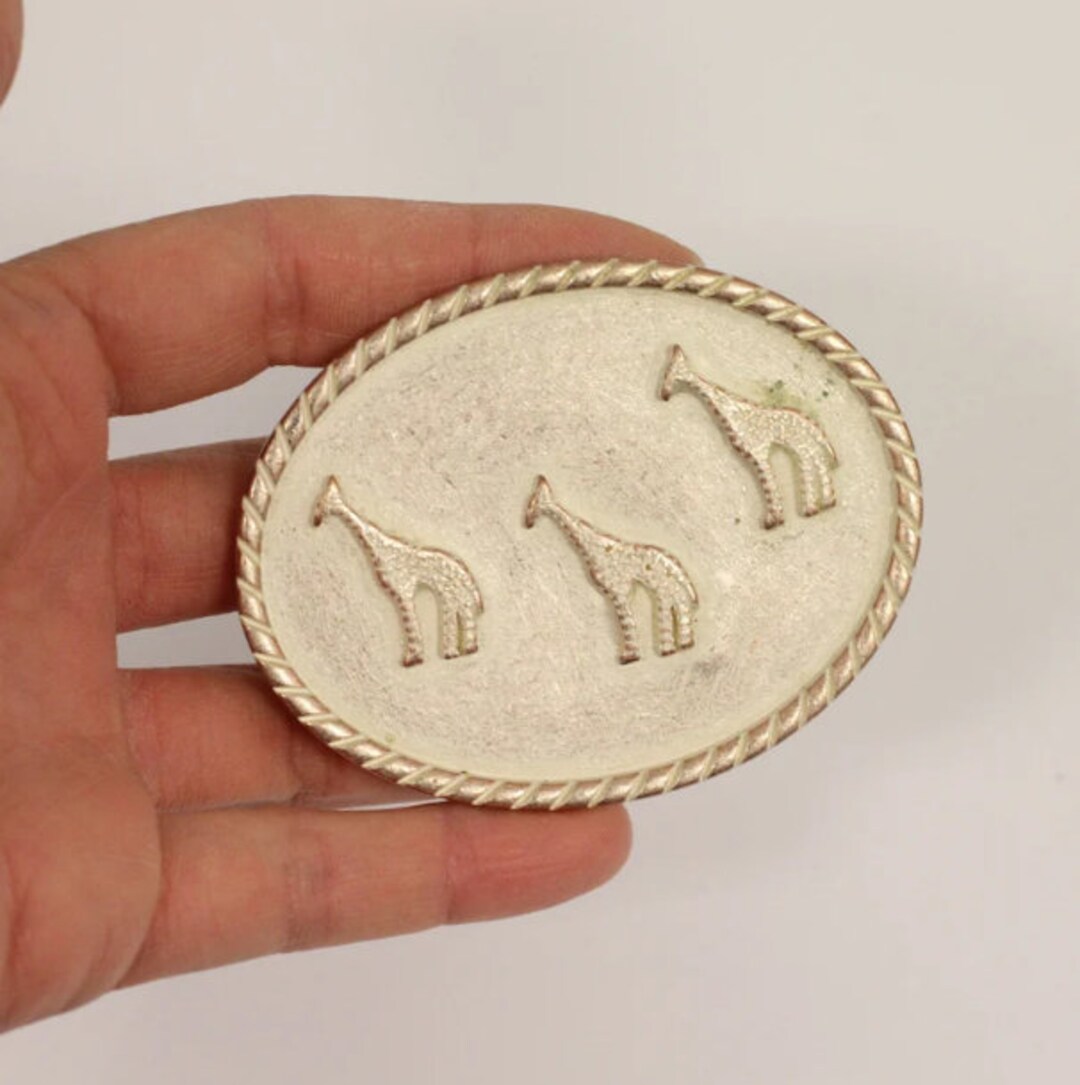 Giraffes Family Belt Buckle, African Belt Buckle, Boho Buckle, Giraffe ...