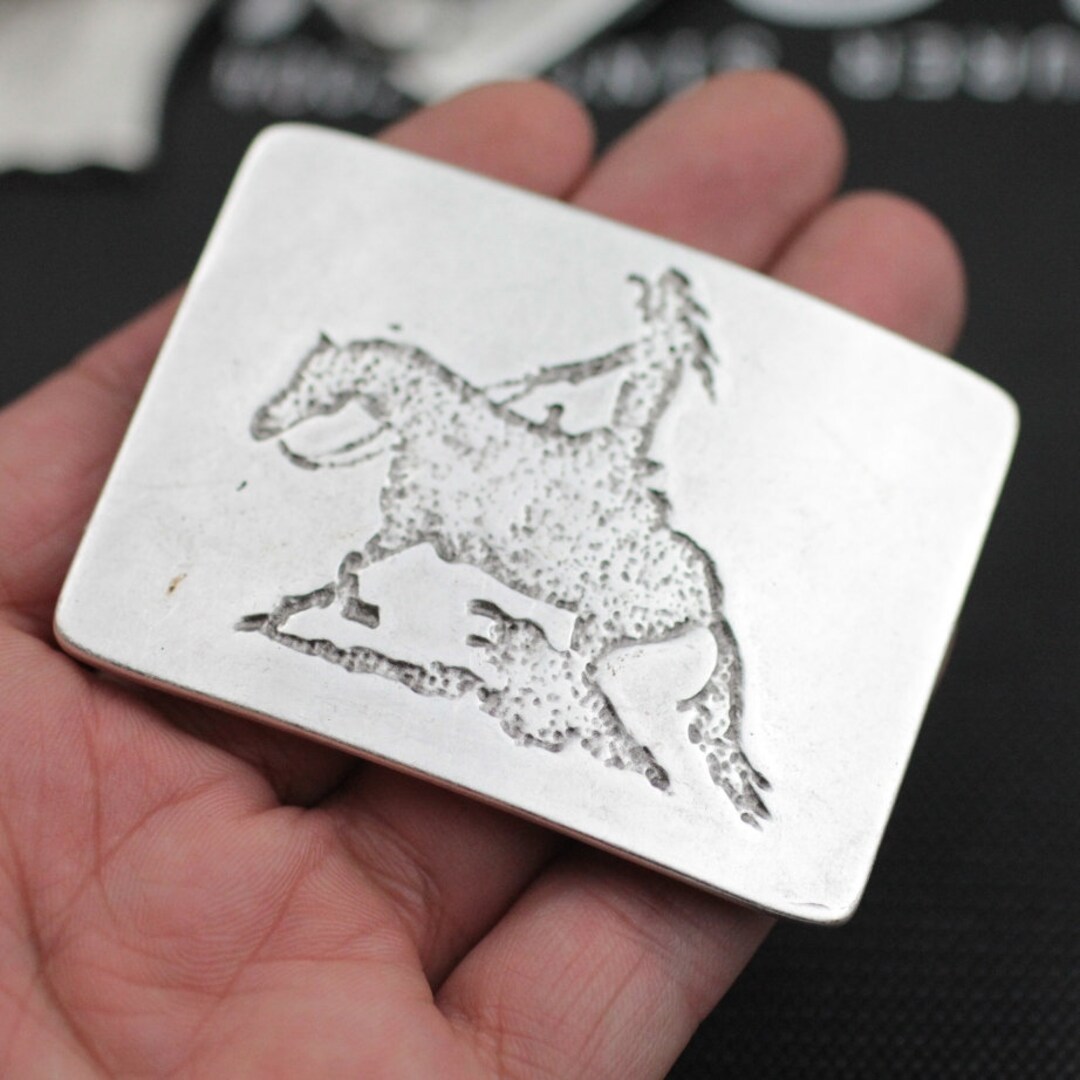 Silver Buckle, Cowgirl Belt Buckle, Western Belt Buckle, Rectangle Belt ...