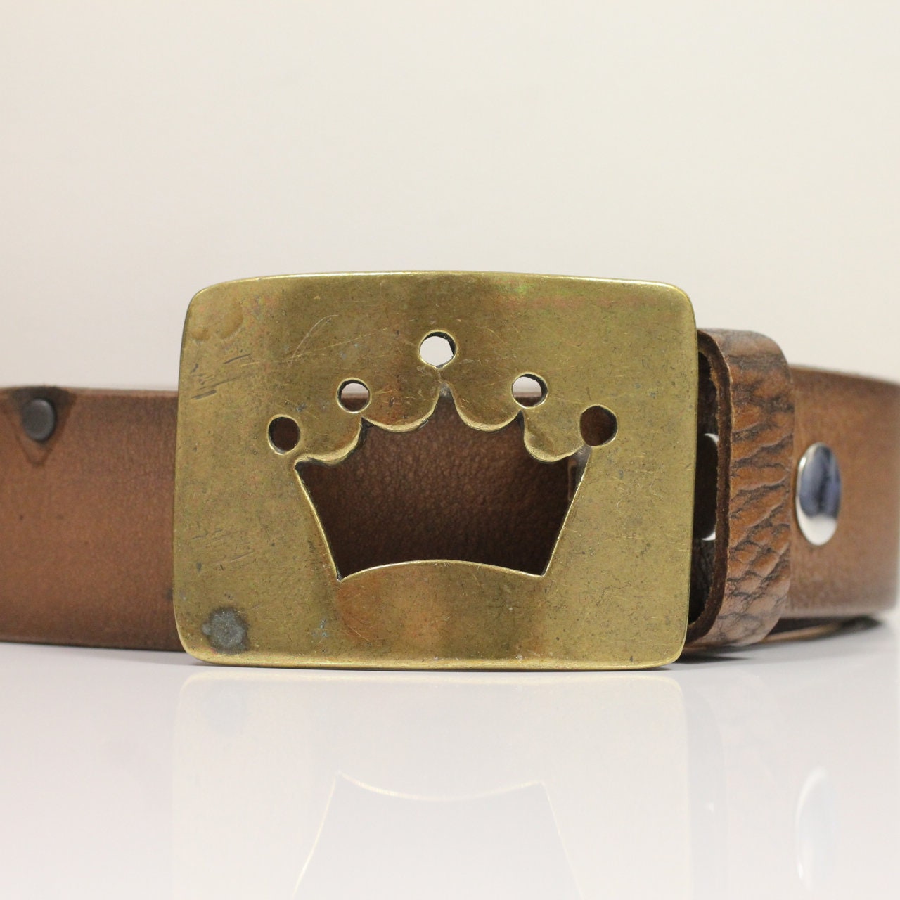 Princess Belt Buckle Crown Belt Buckle Bronze Belt Buckle - Etsy