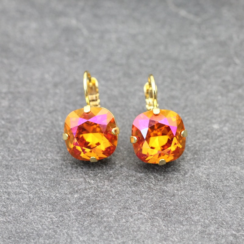 Crystal Earrings - Etsy