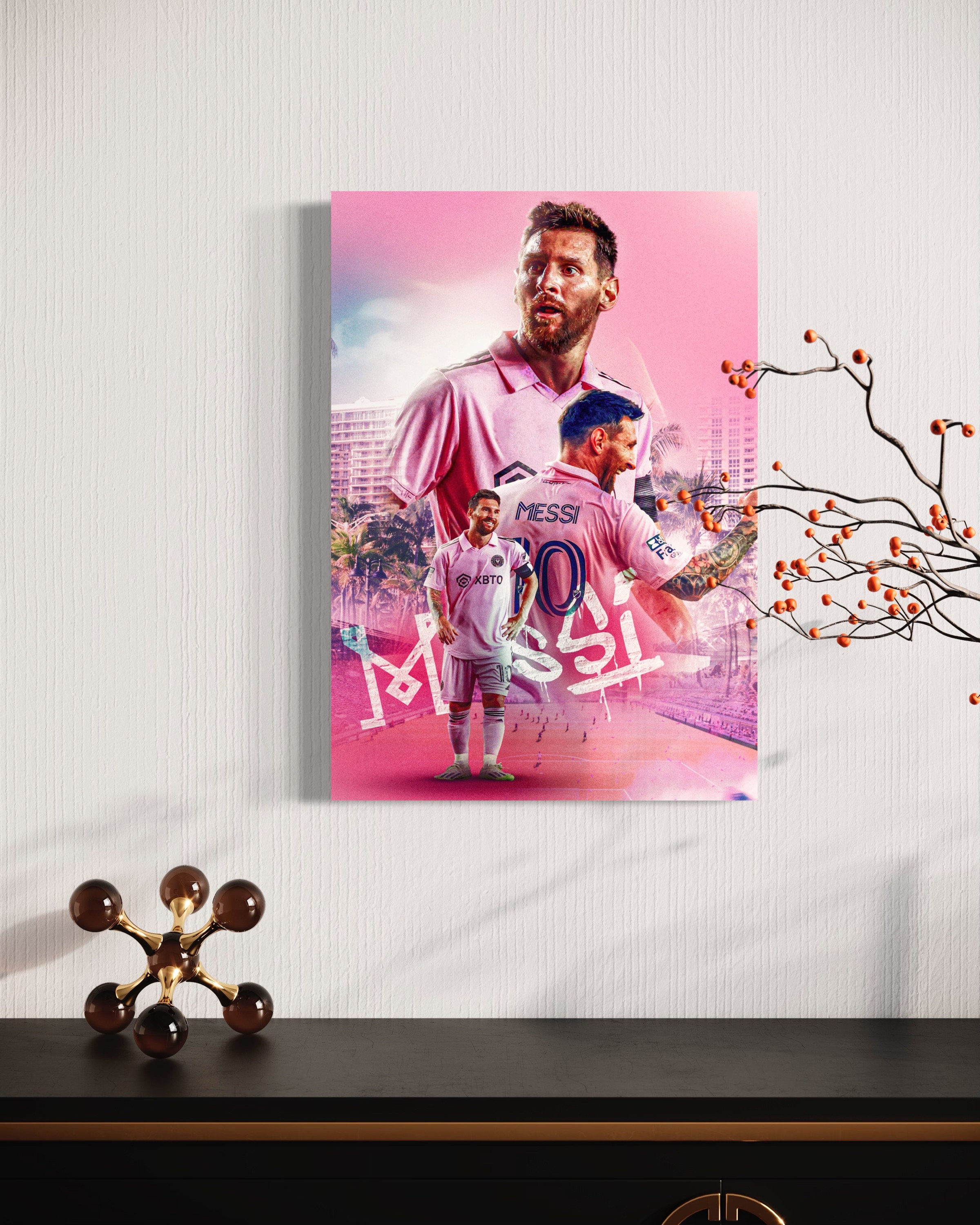 Lionel Messi | Inter Miami CF | Sports Wall Art Poster (No Framed) sold ...