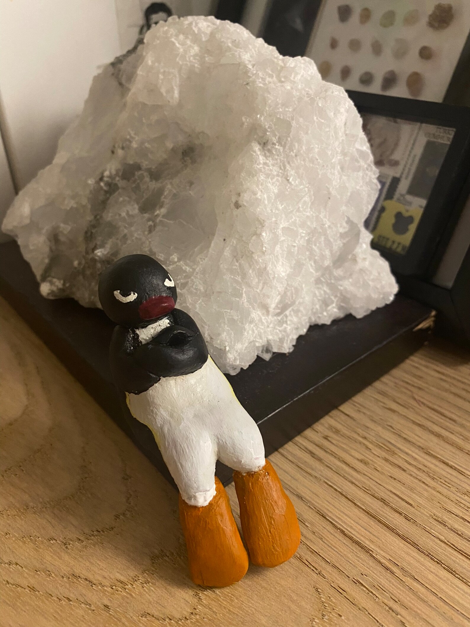 Pingu Penguin Clay Art, Noot Noot Penguin Sculpture, Angry Noot Noot - Etsy