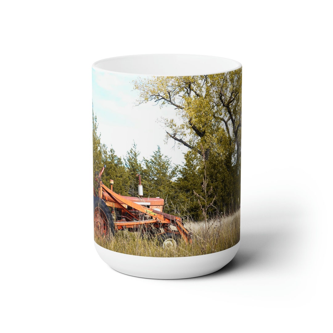 Vintage Farmall Tractor With Loader Coffee Mug - Etsy