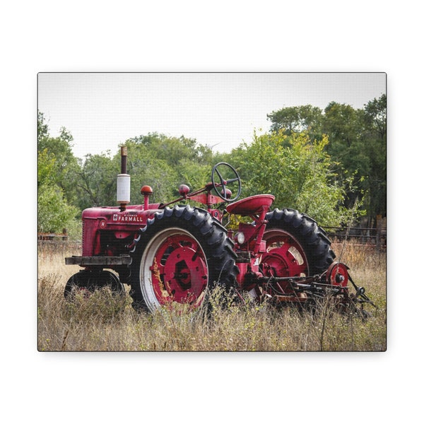 Farmall Canvas - Etsy