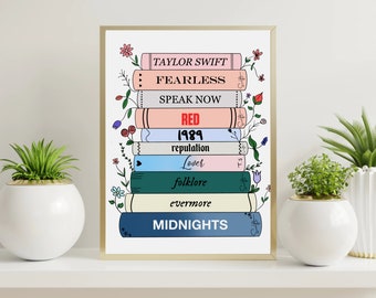 Book Spines Printable - Etsy