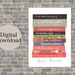 Printable Horror/halloween Bookmarks Instant Download - Etsy