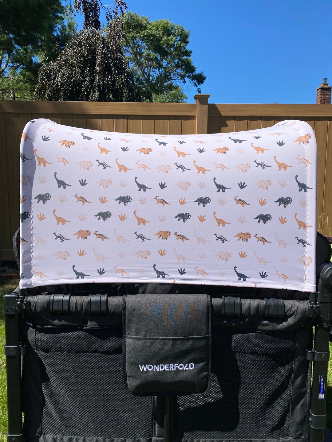 Cute Dinosaur Canopy UV50+ | W4 Wonderfold Canopy | W2 Wonderfold ...