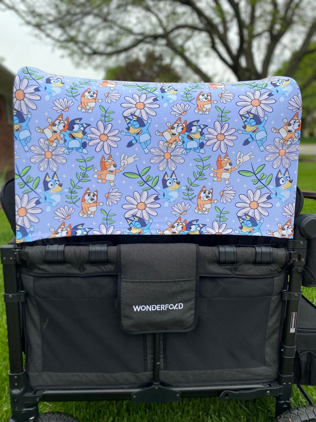 Blue Dog Daisy Purple | UV50+ | W4 Wonderfold | W2 Wonderfold | Joymor ...