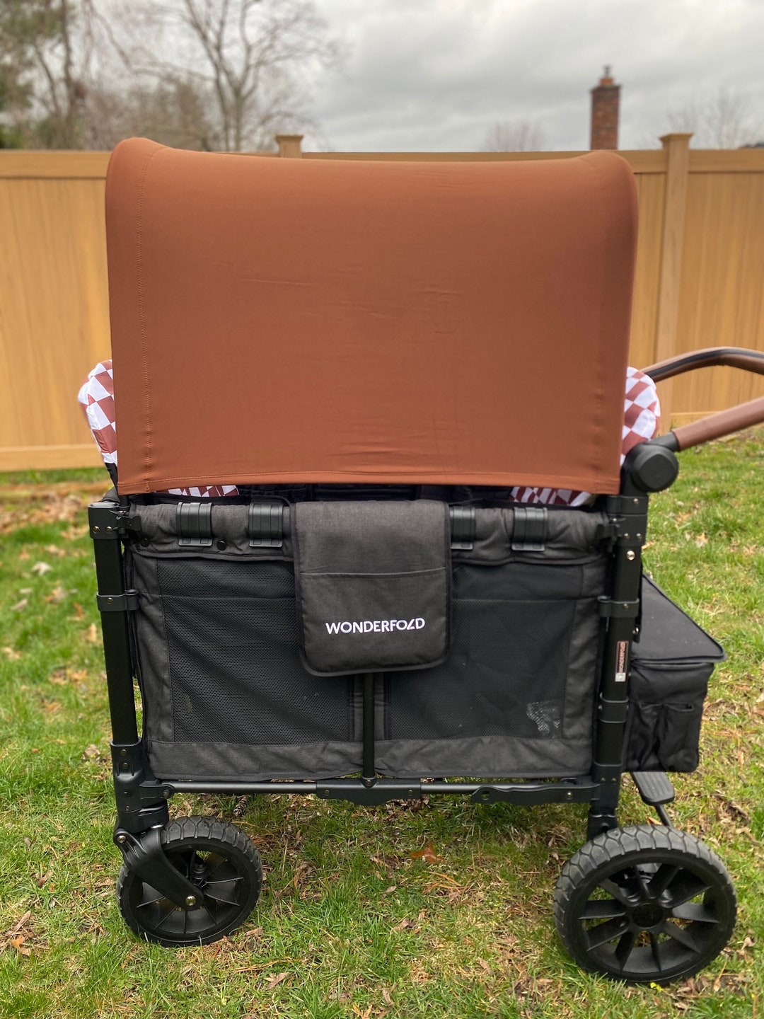Classic Brown Canopy UV50+ | W4 Wonderfold Canopy | W2 Wonderfold ...
