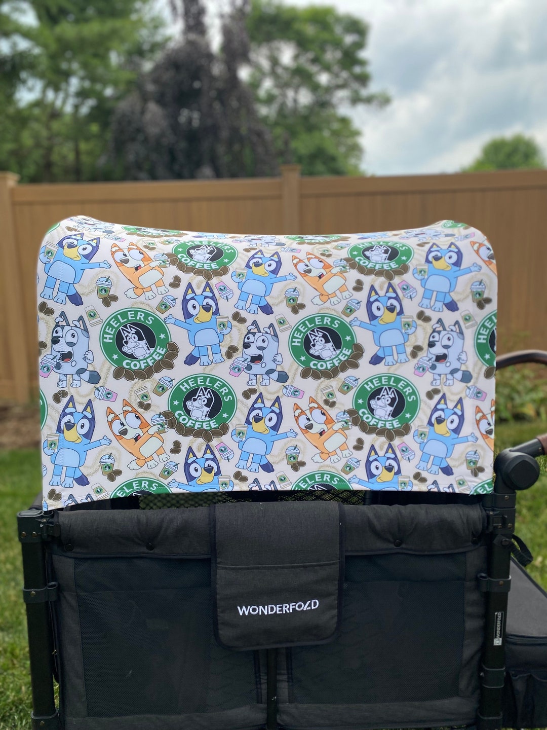 Heeler Coffee Tan UV50+ | W4 Wonderfold Canopy | W2 Wonderfold Canopy ...