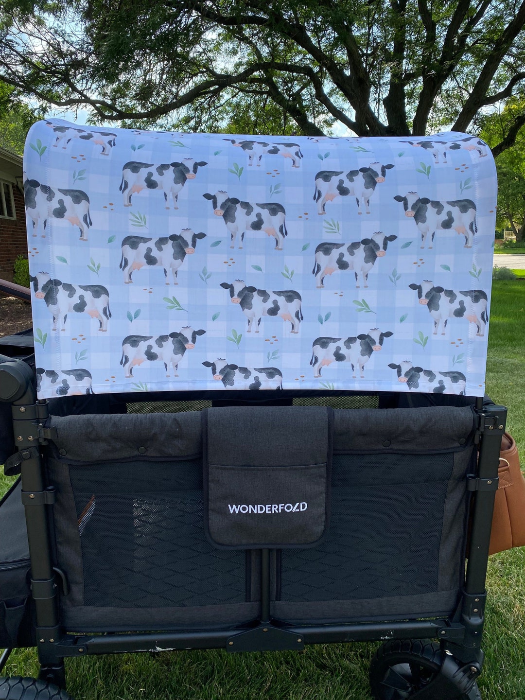 Cow Print Stroller Wagon UV50 Canopies, Seat Covers and More - Etsy