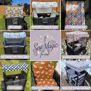 Ready to Ship Numbers UV50 HALF Canopy | W4 Wonderfold Canopy | W2 ...