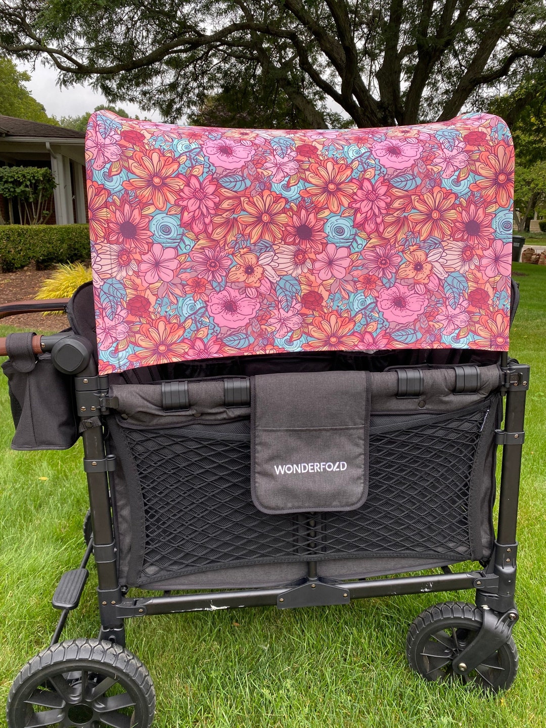 Floral Canopy UV50+ | W4 Wonderfold Canopy | W2 Wonderfold Canopy ...